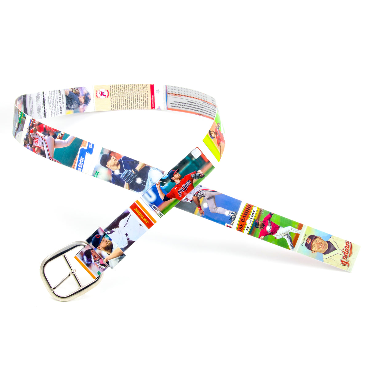 Cleveland Guardians Baseball Card Belt #2 | Card Belts