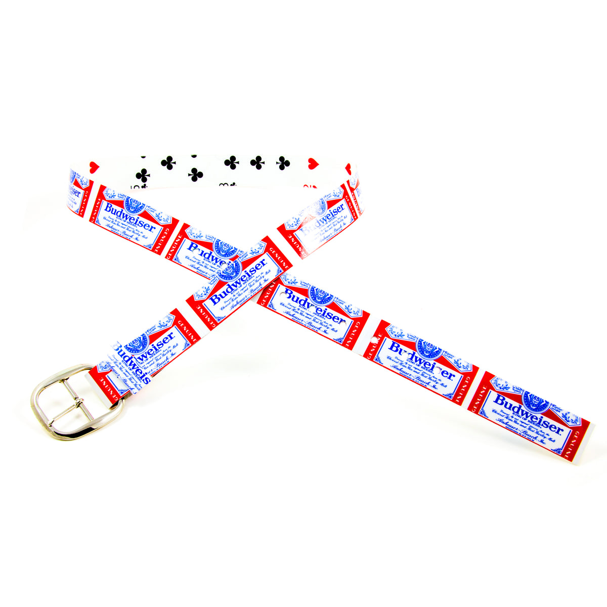 Budweiser Playing Cards Belt | Card Belts