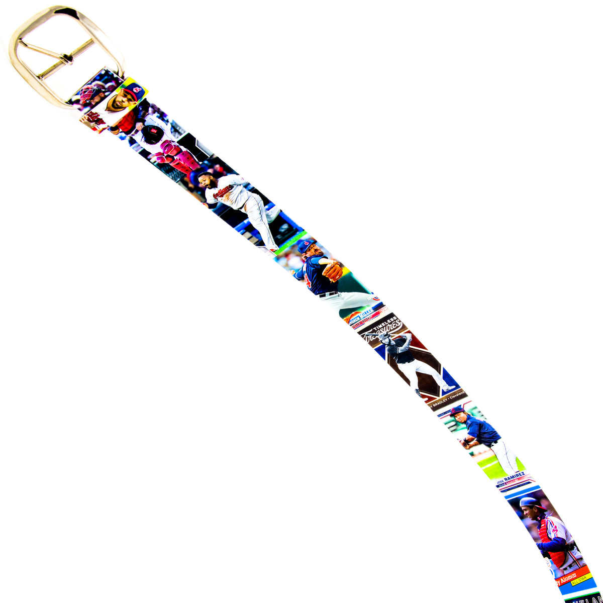 Cleveland Guardians Baseball Card Belt #4 | Card Belts