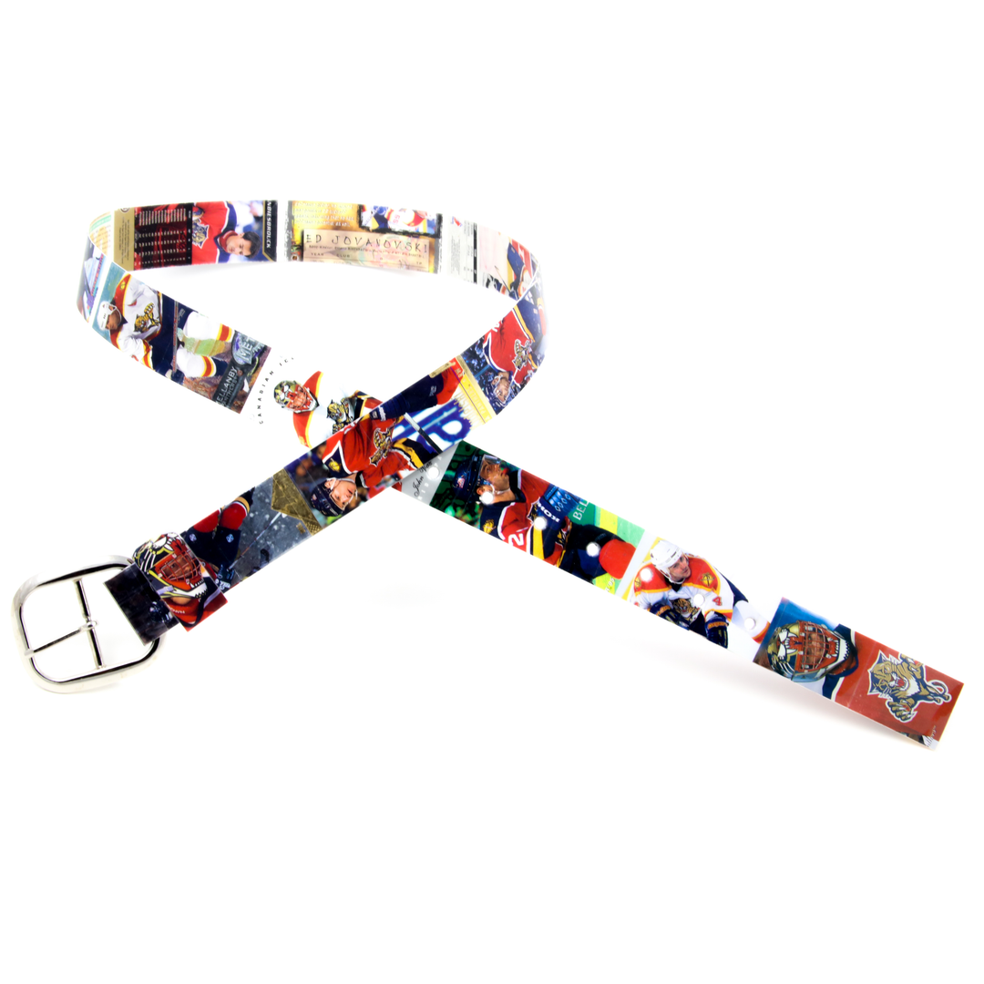 Florida Panthers Hockey Card Belt | Card Belts